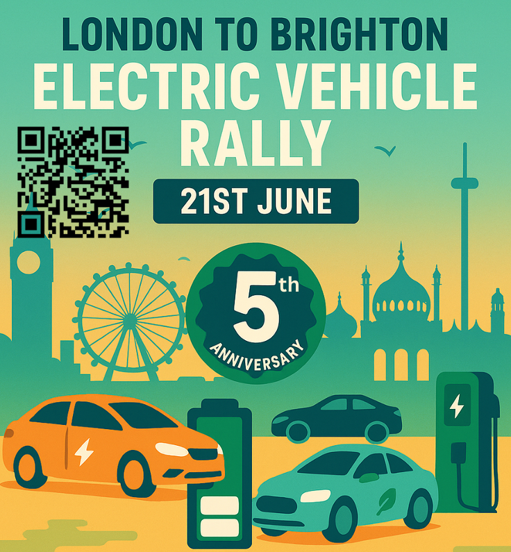 London to Brighton EV Rally 2025 | EVA England : EVA England